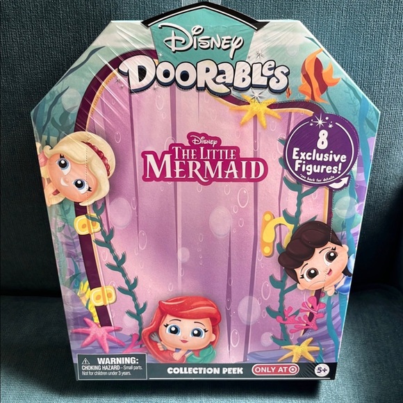 Disney | Toys | Disney Doorables The Little Mermaid Exclusive Set New ...
